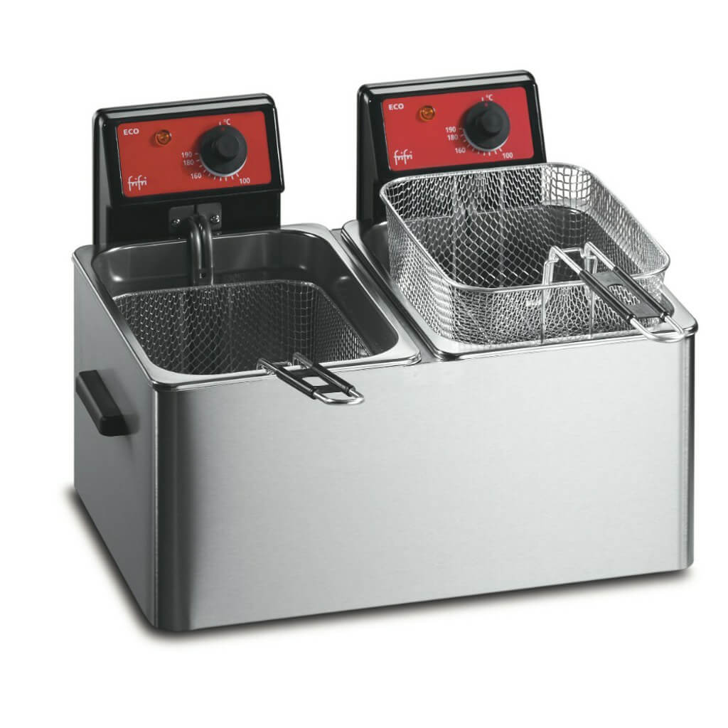 Eco 6+6 Professional Table Top Fryer - Cater2 Ltd - Catering Equipment ...