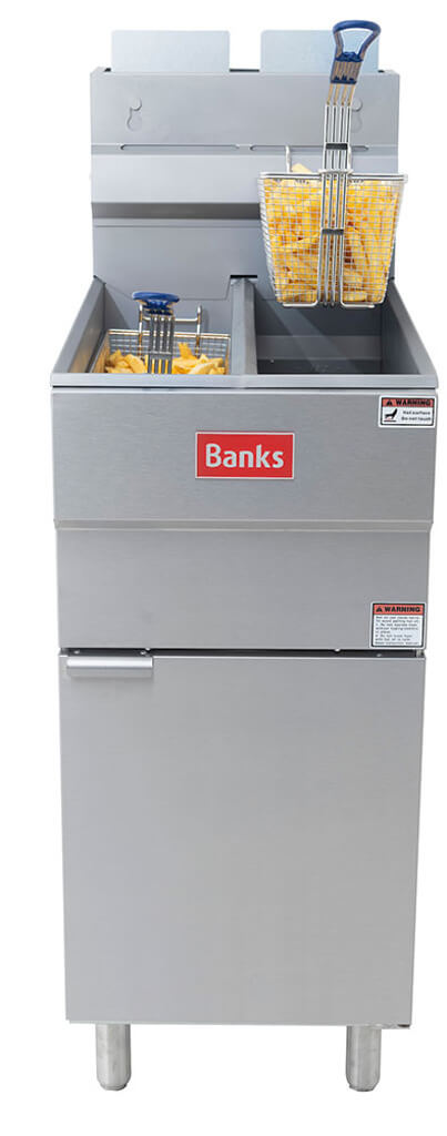 Banks Gas Twin Tank Fryer - Cater2 Ltd - Catering Equipment Specialists