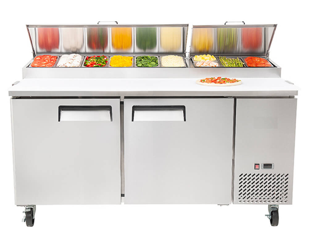 Atosa Professional Pizza-Salad Prep Fridge - Cater2 Ltd - Catering ...