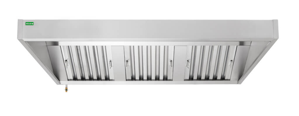 Atlas Extraction Hood W3000 x D1100 x H500 - Cater2 Ltd - Catering ...