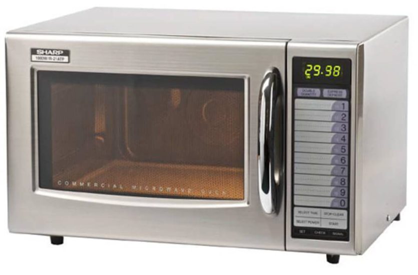 Sharp 1000w Microwave Oven - Cater2 Ltd - Catering Equipment Specialists