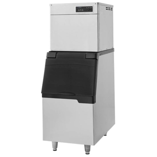 Ice Cube Maker + Storage Bin 120kg - Cater2 Ltd - Catering Equipment ...